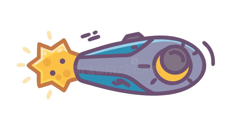 Rocket with Solar Panels, Sustainable Space Technology, Eco-Friendly ...