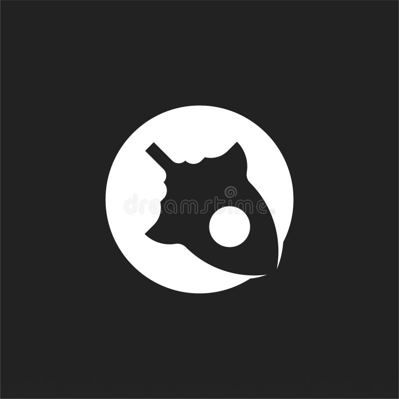 Rocket Space Craft Logo Design Concept Template Stock Illustration ...