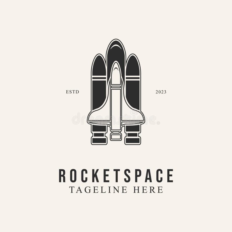 Minimal Rocket Logo Stock Illustrations – 602 Minimal Rocket Logo Stock ...