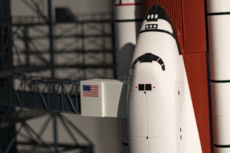 Rocket Space Ship Take Off from Launch Complex B Stock Photo - Image of ...