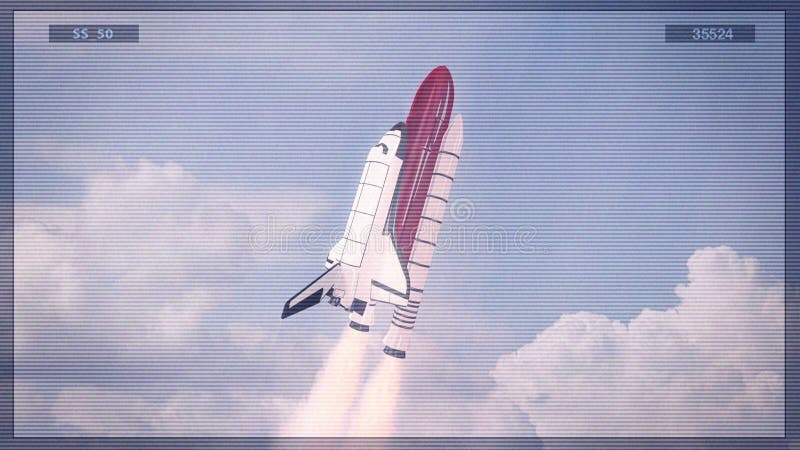 Rocket, Spacecraft, Spacerocket, Flying, Space Shuttle, TV, Screen ...