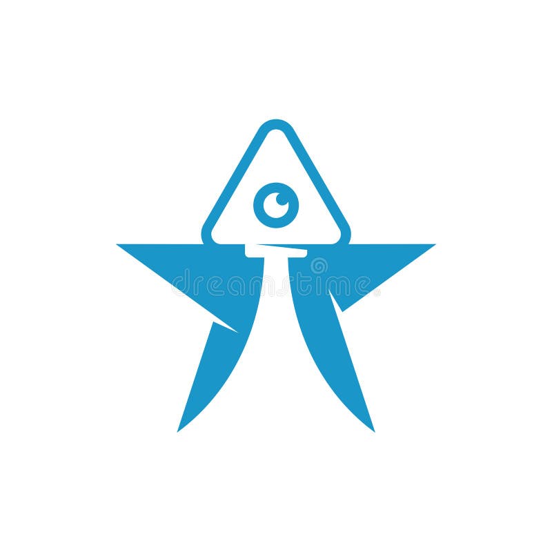 Rocket Star Logo Icon Vector Template, Creative Design, Symbol Stock ...