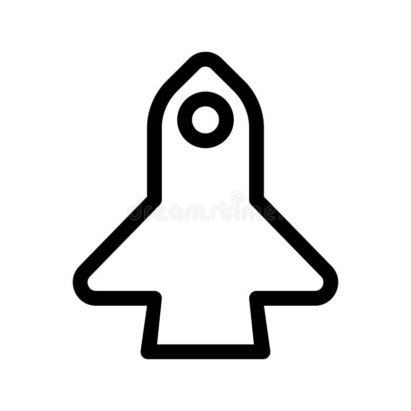 Rocket, start up icon stock vector. Illustration of meticulously ...