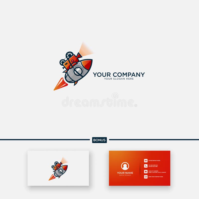 Rocket Studio Logo Stock Illustrations – 618 Rocket Studio Logo Stock ...