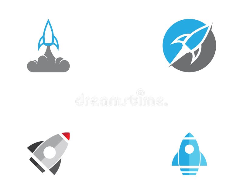 Rocket symbol illustration stock vector. Illustration of project ...