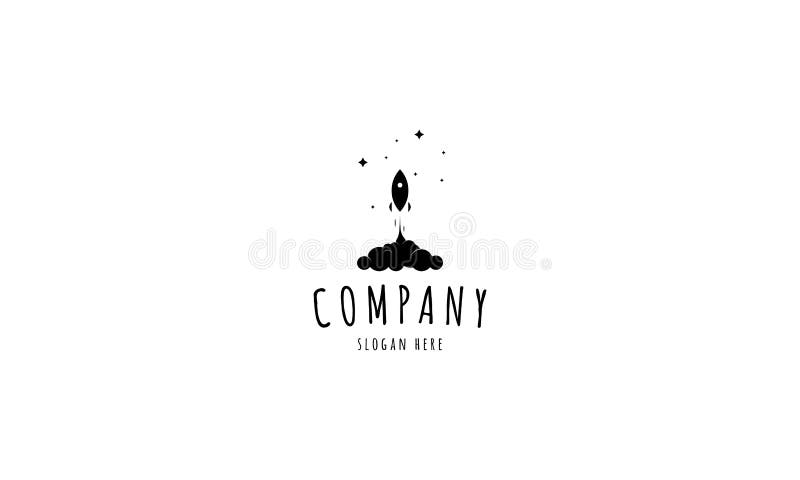 Rocket Take Off logo stock vector. Illustration of plan - 133267508