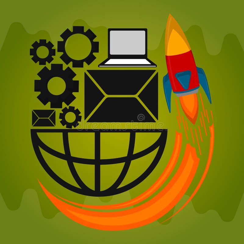 Startup image illustration stock vector. Illustration of creative ...