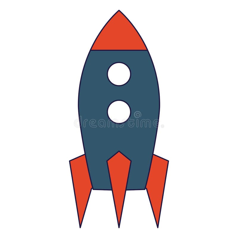 Rocket Taking Off from Laptop Stock Vector - Illustration of rocket ...