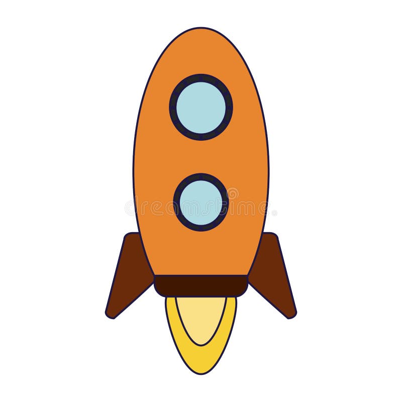 Rocket Ship Taking Off Stock Illustrations – 1,007 Rocket Ship Taking ...