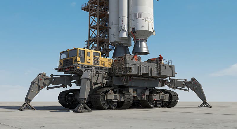 Crawler Transporter Stock Illustrations – 14 Crawler Transporter Stock ...