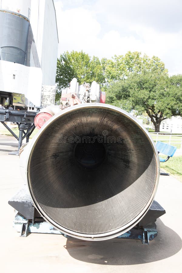Rocket Turbine at the Houston Space Center in Houston, TX, USA ...