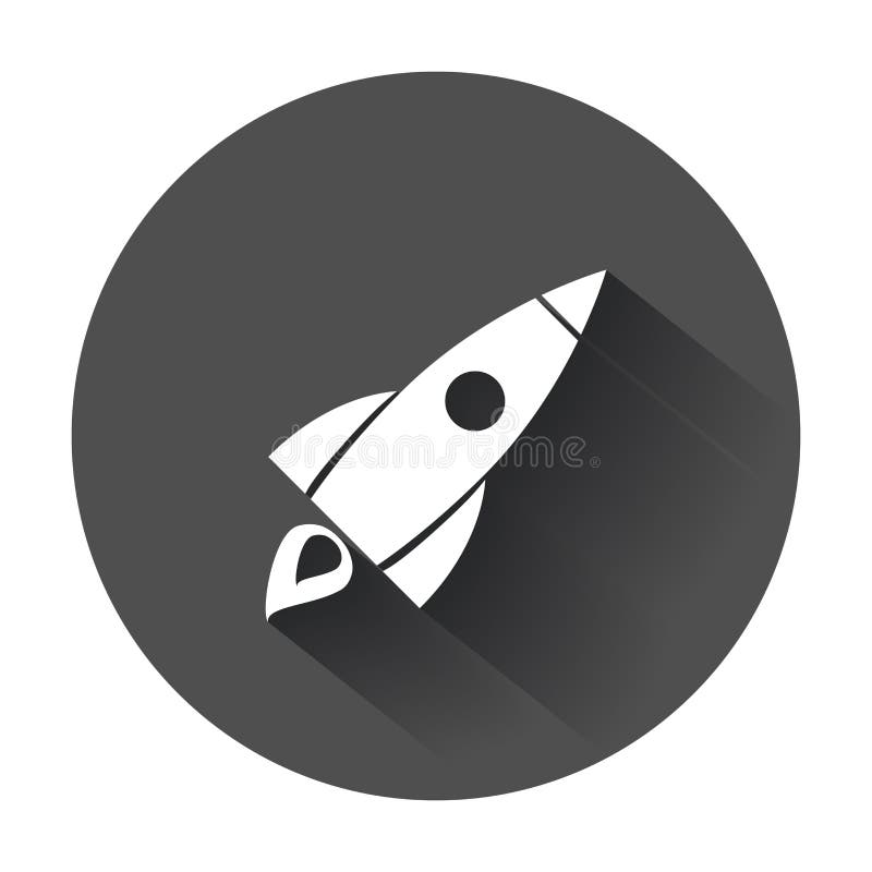 Rocket Vector Pictogram Icon. Stock Vector - Illustration of futuristic ...