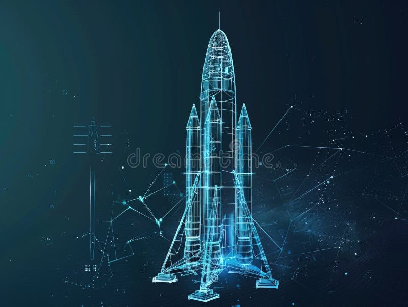 Rocket Visualization with Augmented Reality Transparent Rocket in ...