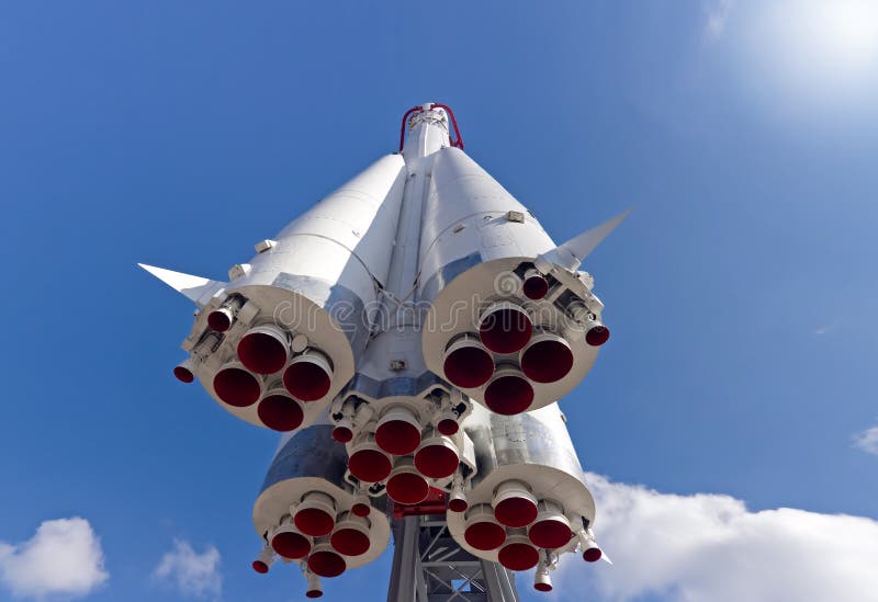 Space Shuttle, Booster Rocket, Isolated Stock Image - Image of ...
