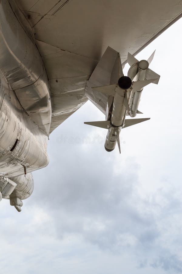 Rockets on a fighter jet stock photo. Image of protection - 31346404