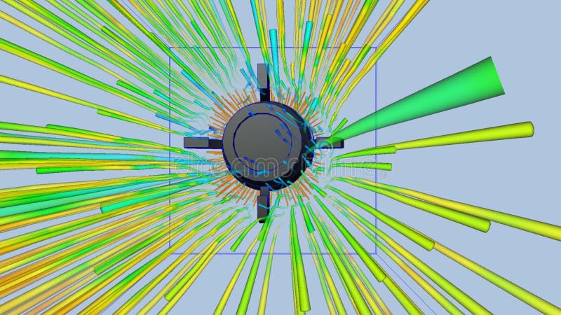Rockets that Meet Air or Particles Airflow Simulation - CFD Simulation ...