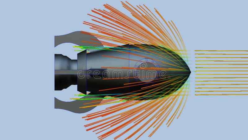 Rockets that Meet Air or Particles Airflow Simulation - CFD Simulation ...