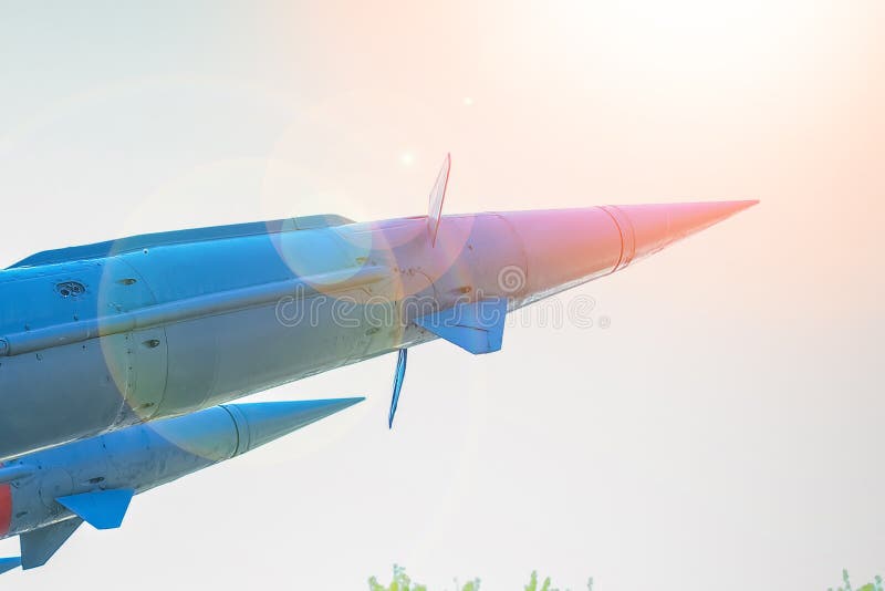 Rockets in the museum stock photo. Image of armored - 144149690