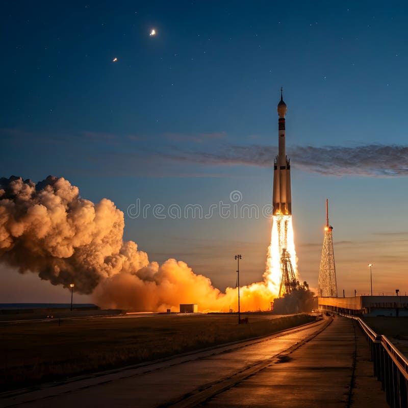Rockets are Powerful Vehicles Used for Space Exploration, Satellite ...