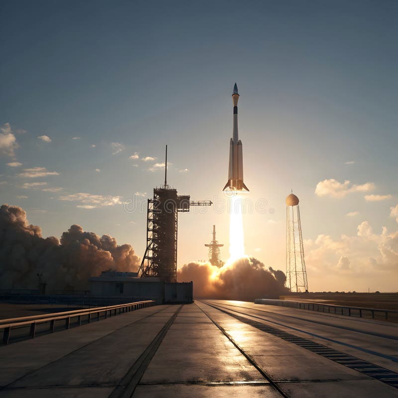 Rockets are Powerful Vehicles Used for Space Exploration, Satellite ...