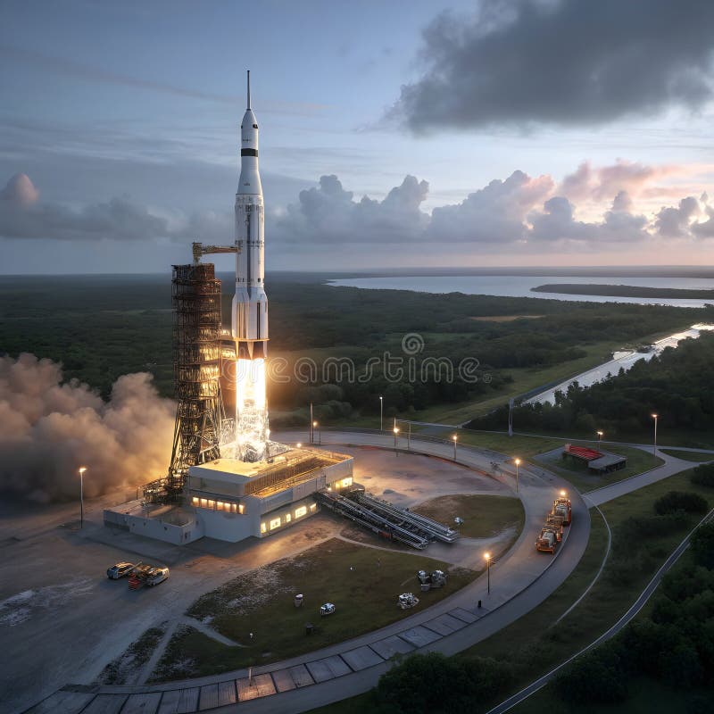 Rockets are Powerful Vehicles Used for Space Exploration, Satellite ...