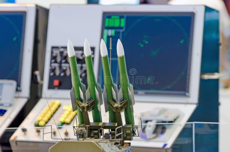 Rockets Weapons, Against the Backdrop of the Rocket Launch Control ...