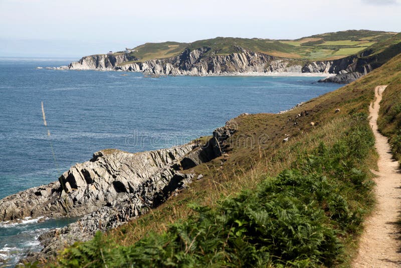 Rockham Bay from Mort Point, North Devon Stock Photo - Image of point ...