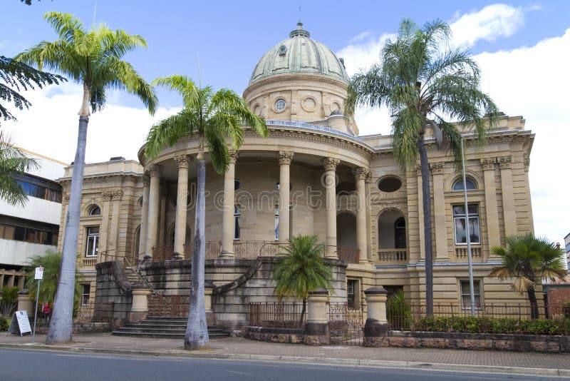 Rockhampton Historical Customs House Stock Image - Image of queensland ...