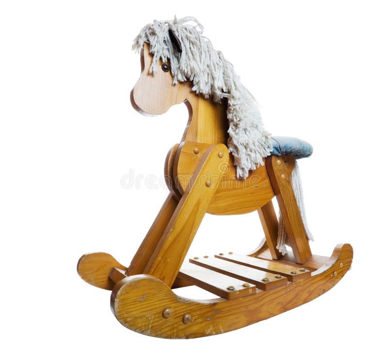 Antique Rocking Horse stock photo. Image of distressed - 22713452