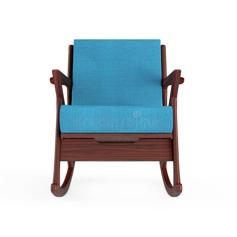 Blue Rocking Chair Stock Illustrations – 676 Blue Rocking Chair Stock ...