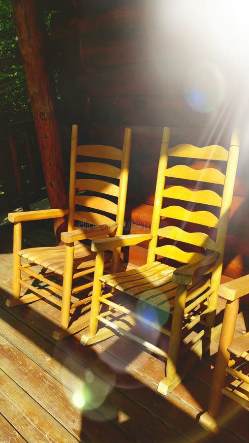 Rocking chairs stock photo. Image of porch, vacation - 57425874