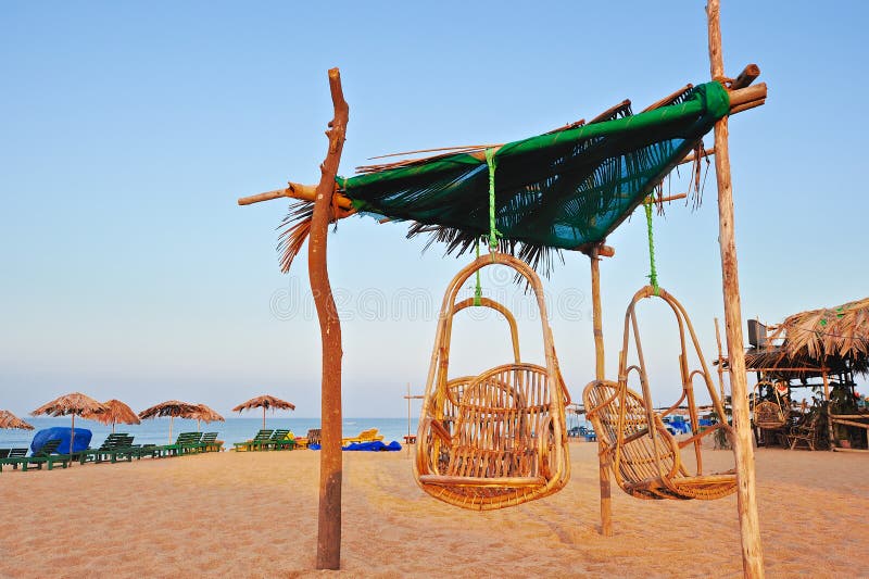 Rocking chairs stock photo. Image of exotic, relaxation - 34623900