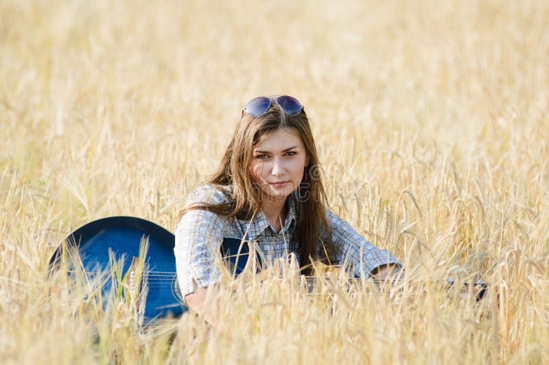 Rocking girl stock photo. Image of beautiful, blues, lifestyles - 13443366