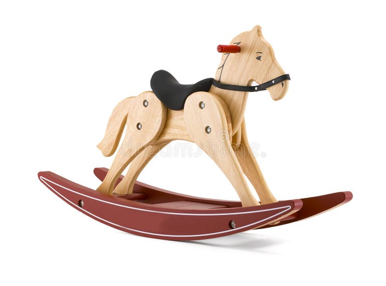Rocking horse stock image. Image of riding, xmas, holiday - 1318213