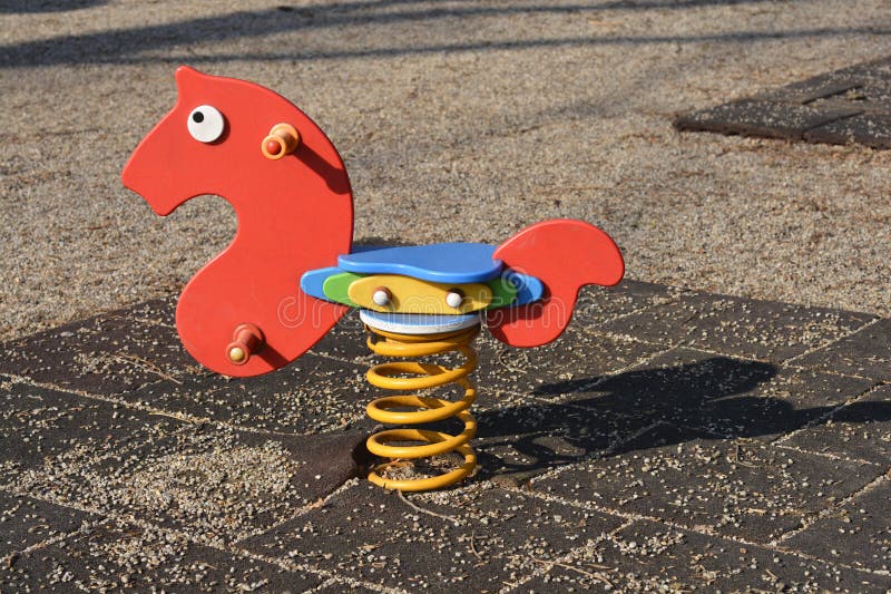 Rocking horse stock photo. Image of rocking, spring - 355976406