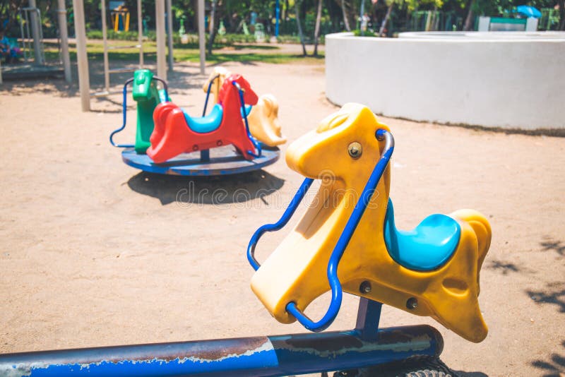 Rocking horse stock photo. Image of spring, outdoor, design - 91635598