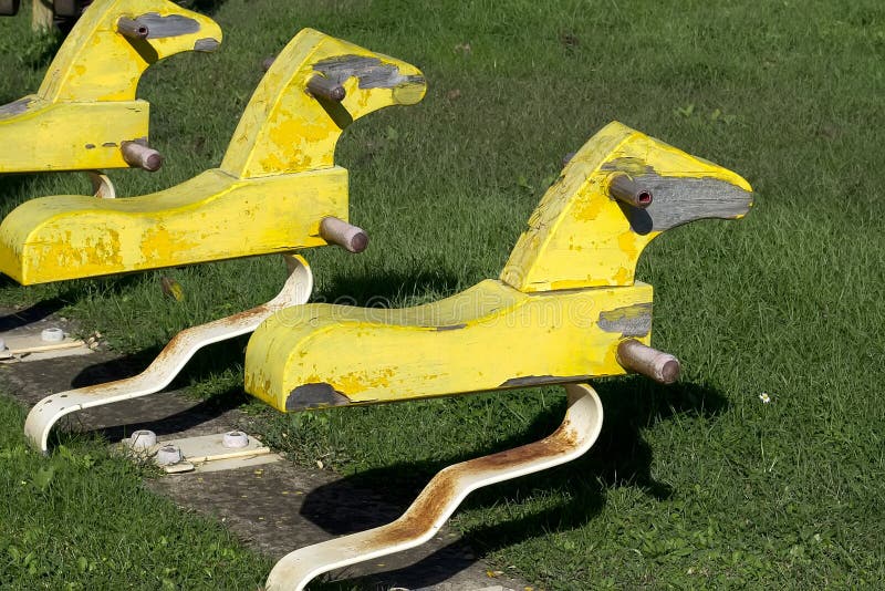 Rocking horses stock image. Image of nature, rocking - 22034957