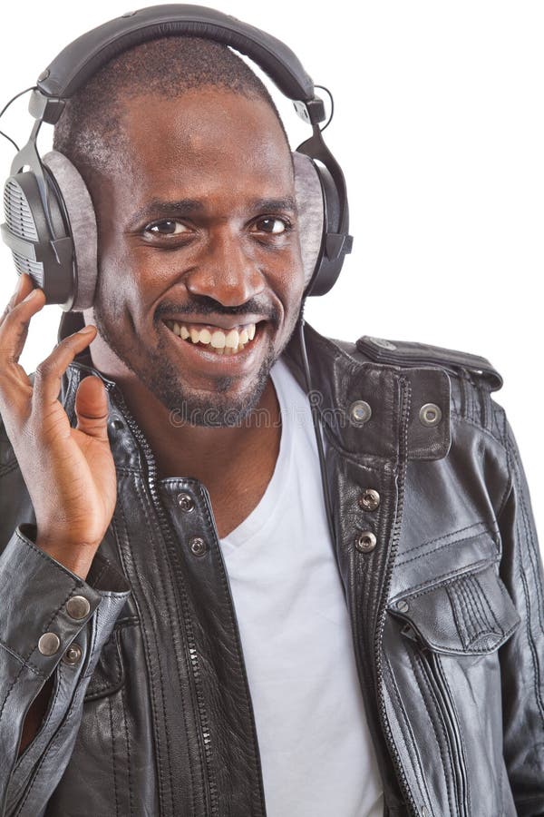 Young Mc is Rocking stock photo. Image of face, phones - 4641466