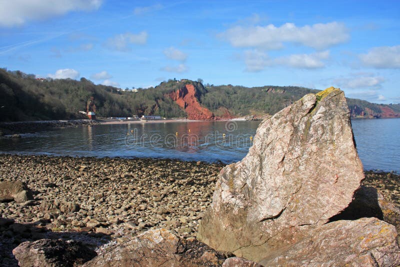 Babbacombe beach, Torquay stock photo. Image of coast - 35876614