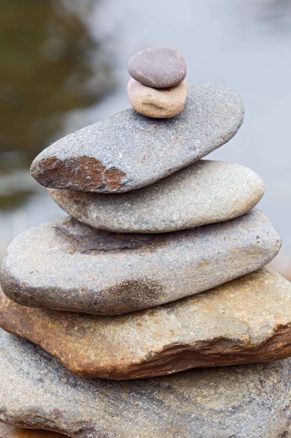 Stones in balance stock photo. Image of karma, balancing - 1940810