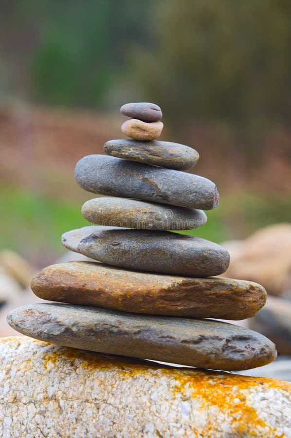 Stones in balance stock photo. Image of karma, balancing - 1940810