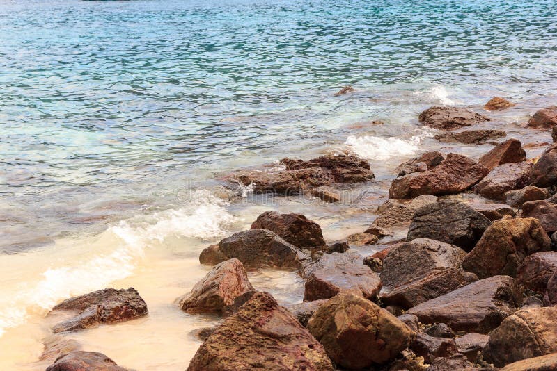 The rocks on the beach stock image. Image of rocky, abstract - 72120003