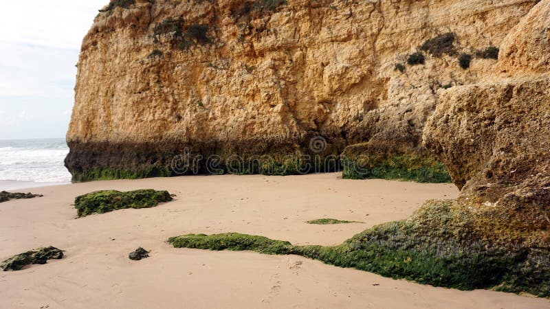 Rocks on the beach stock photo. Image of algarve, coast - 90151082