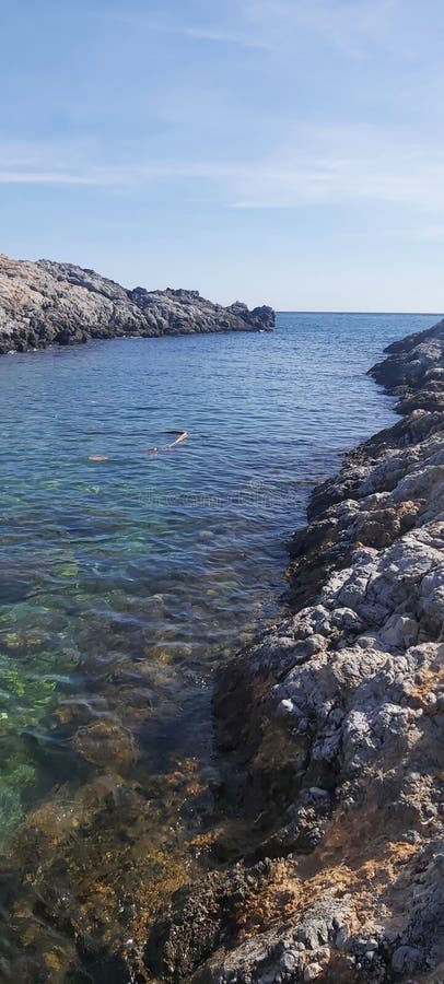 Rocks beach spain stock photo. Image of rock, water - 271445000