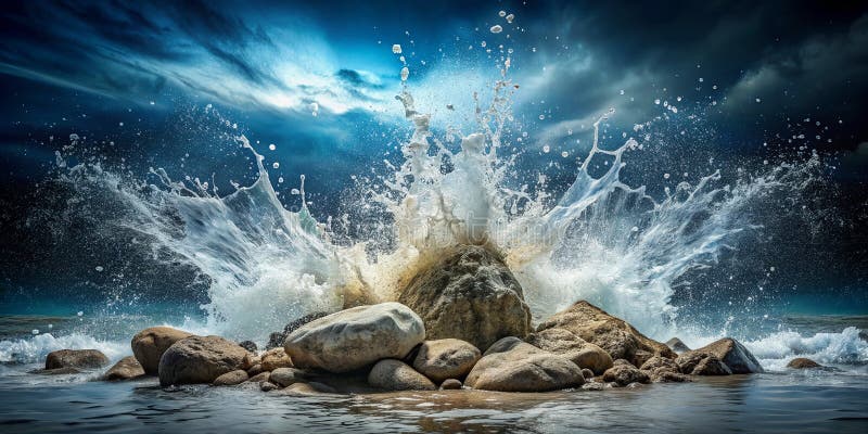 Rocks Broke the Isolated Splash Explosion Effects when Heroes Fight ...