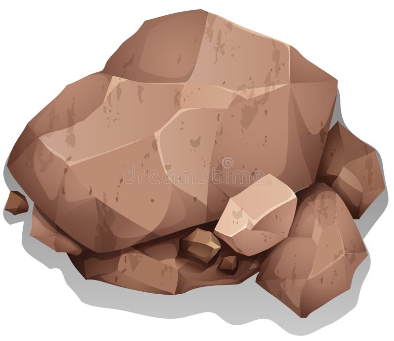 Rocks stock vector. Illustration of soil, drawing, granite - 57356348