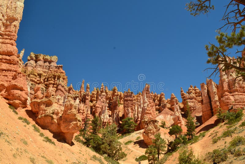 The Rocks of Bryce Canyon Utah Stock Image - Image of wadi, mountain ...