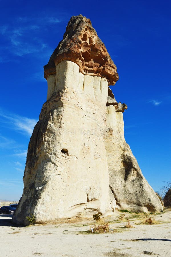 Rocks of Cappadocia in Central Anatolia, Turkey Stock Photo - Image of ...