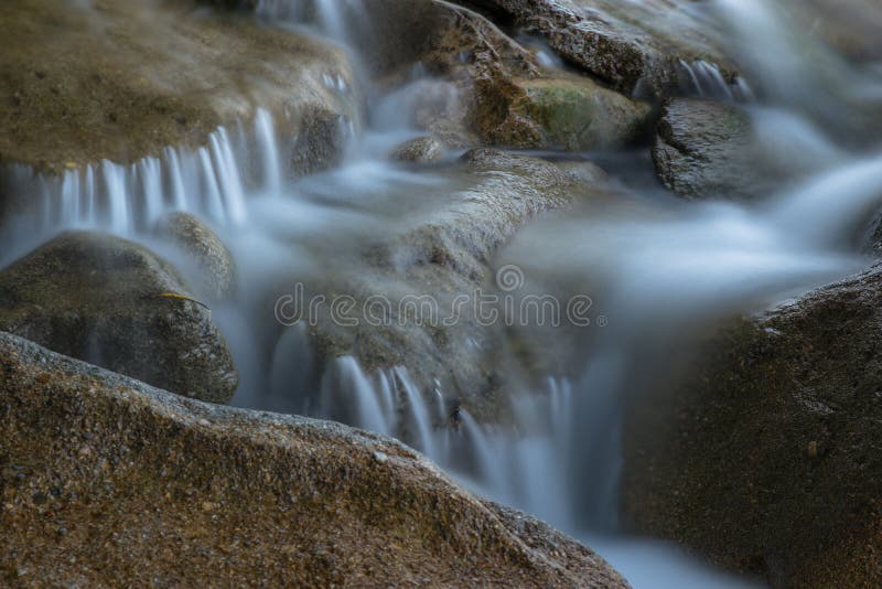 Rocks and cascade water stock image. Image of park, motion - 180721463