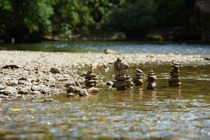 Rocks in clear water stock image. Image of khao, branch - 116281179